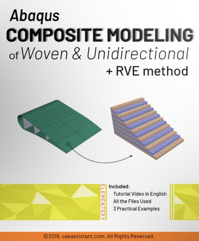 Abaqus Composite Modeling Of Woven & Unidirectional + RVE Method