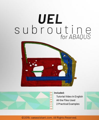 Introduction To VUEL Subroutine In ABAQUS | CAE Assistant