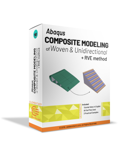 Abaqus Composite Modeling Of Woven & Unidirectional + RVE Method
