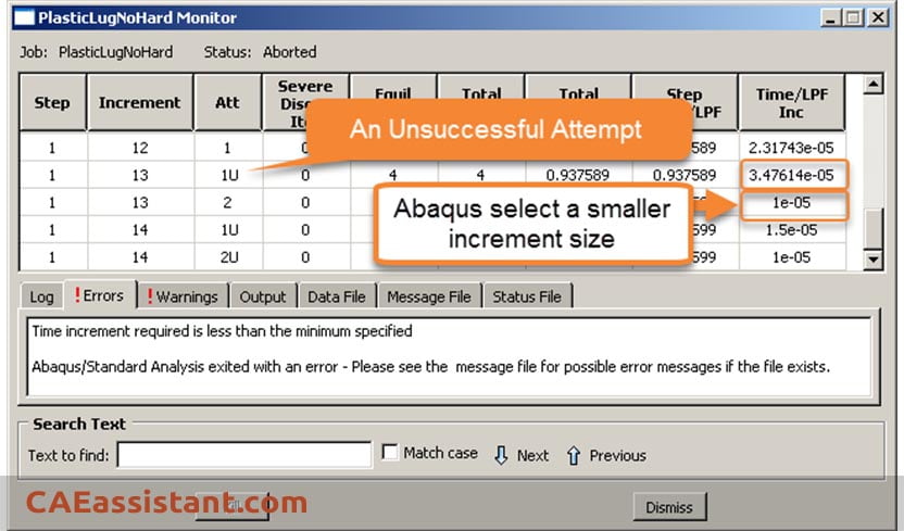 Guide To Abaqus Step, Increment, Iteration, Attempt Concepts