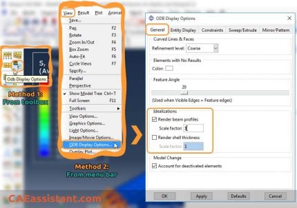 Abaqus Visualization Module - Fast Guide (PART A) ️