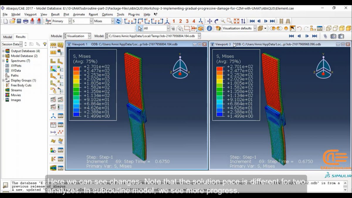 Abaqus Umat Tutorial Advanced Umat Vumat Subroutine Training