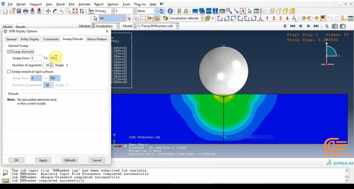 Forming In Abaqus Simulation | CAE Assistant