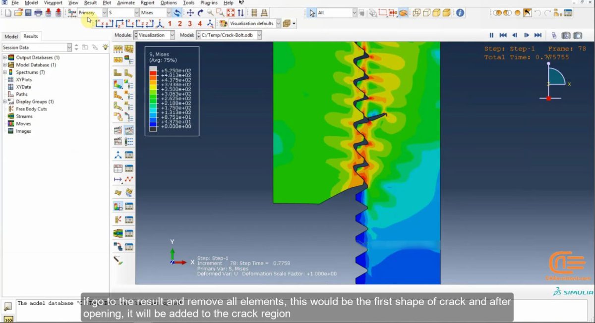 Fracture In Abaqus - CAE Assistant