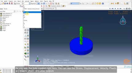 Forming In Abaqus Simulation | CAE Assistant