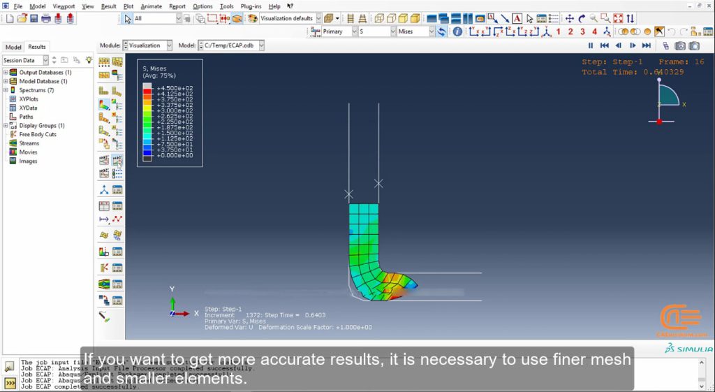 Forming In Abaqus Simulation | CAE Assistant
