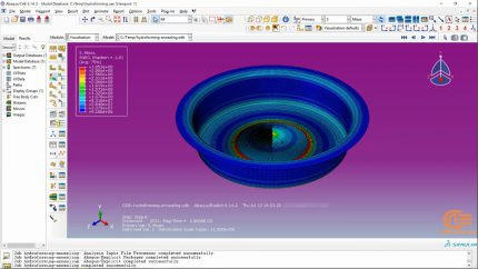 forming in Abaqus simulation - CAE Assistant