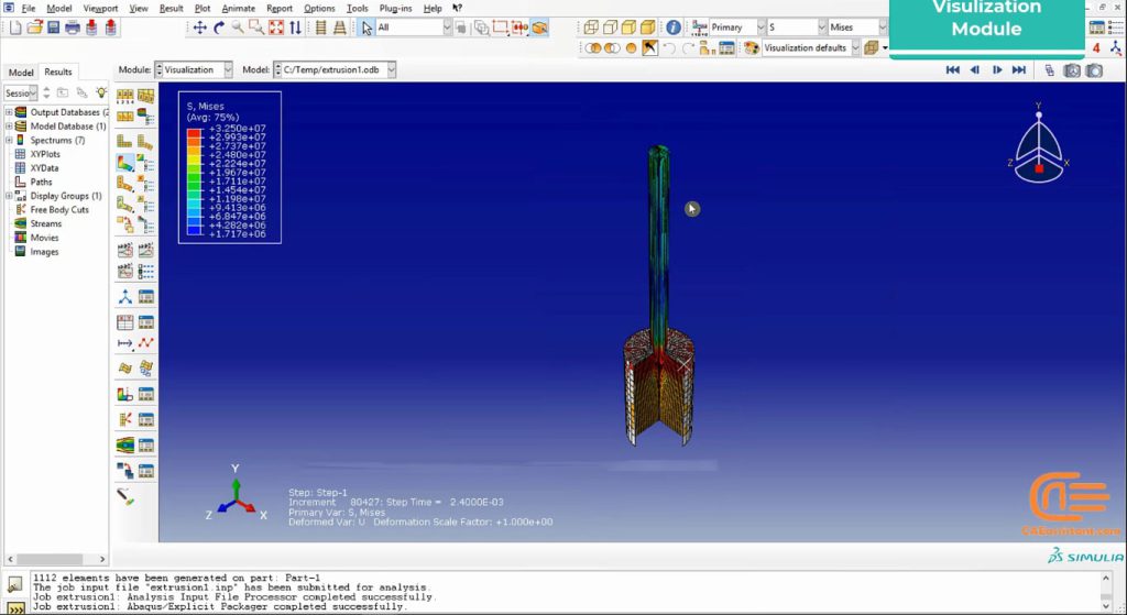 Forming In Abaqus Simulation - CAE Assistant
