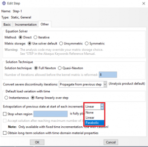 Large Rotation Abaqus | Parabolic Extrapolation In Abaqus