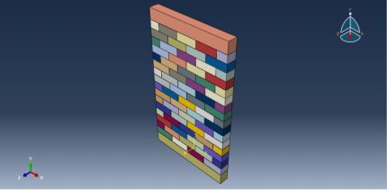 Masonry Wall Abaqus Simulation - CAE Assistant