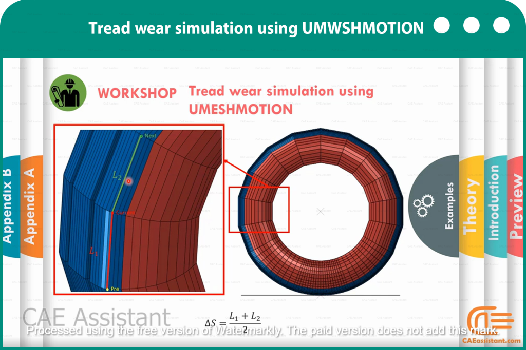 Tread Wear Simulation In Abaqus | CAE Assistant