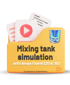 Mixing Tank Simulation With Ansys Fluent(2D And 3D) | CAE Assistant