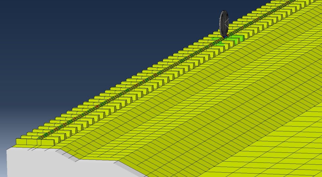 Dynamic Response Of Rail Track Analysis Under A Moving Load