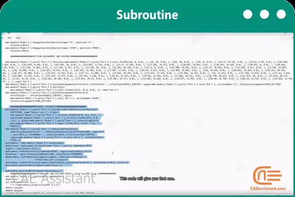 Abaqus Python Scripting Full Guide