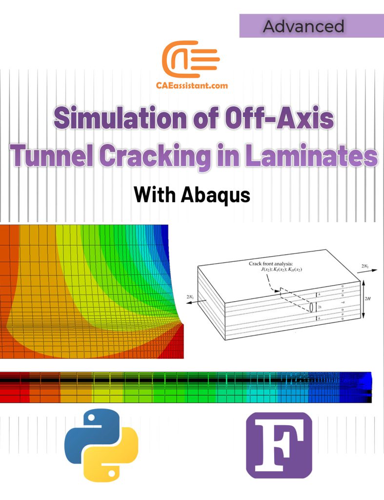 Advanced Fea Of Off Axis Tunnel Cracking Laminates